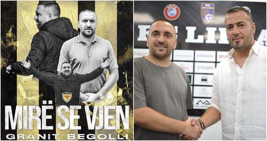 Official: Granit Begolli is appointed coach of Lirië - Telegrafi ...