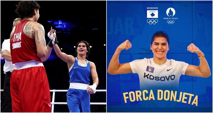 Today, Donjeta Sadiku is boxing against the Colombian Paola Pana - Telegrafi - Telegrafi