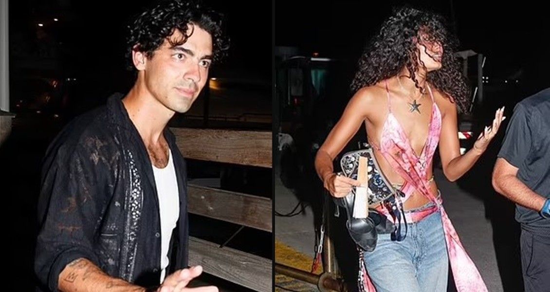 Joe Jonas is seen with a mystery woman, after releasing a song that is ...