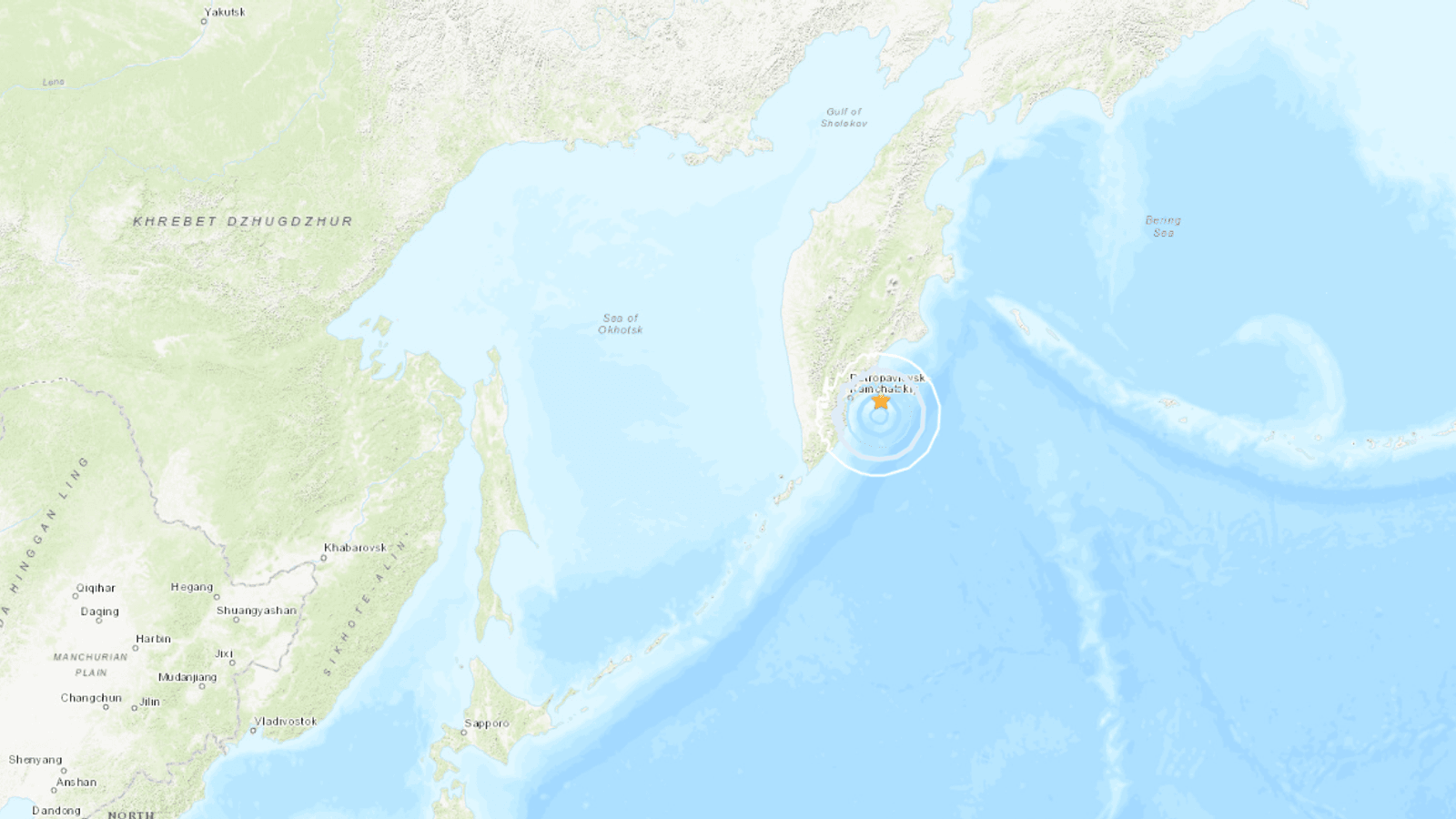 An earthquake with a magnitude of 7.2 hits the Russian coast - a ...