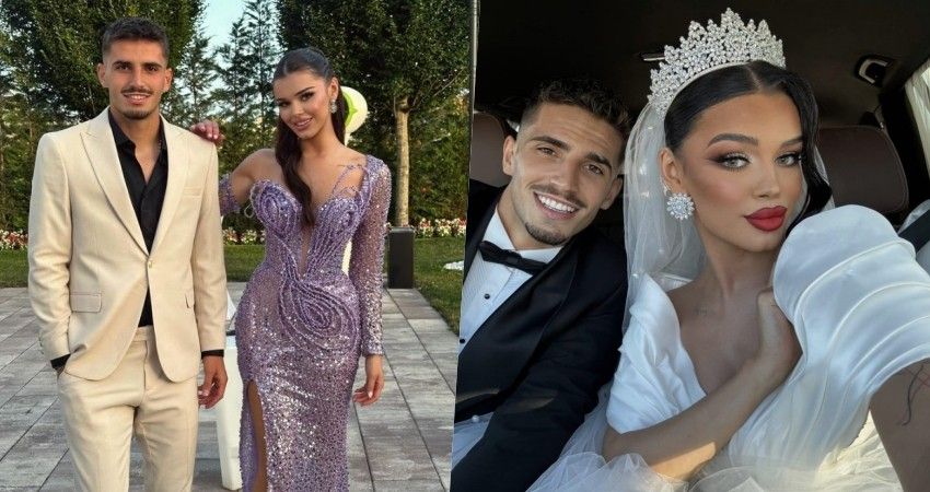 Një dasmë sportistësh: Futbollisti Gentrit Halili i jep fund beqarisë ...