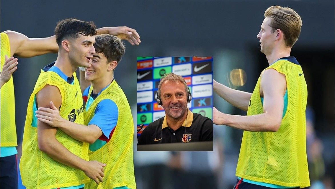 Hansi Flick ofron përditësim për lëndimet e Pedrit, De Jongut dhe Gavit ...