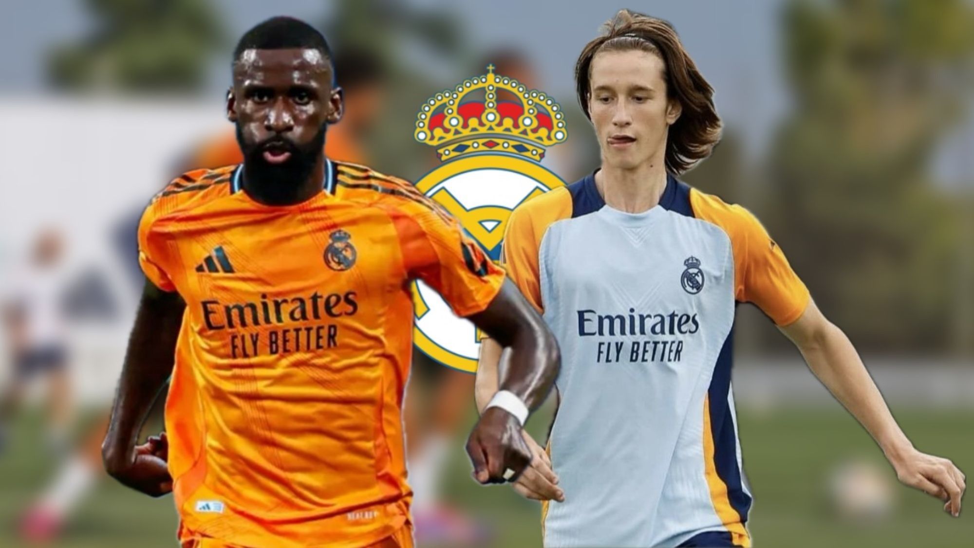 He tore his knee ligaments, Mbappe and Rudiger show class off the field ...
