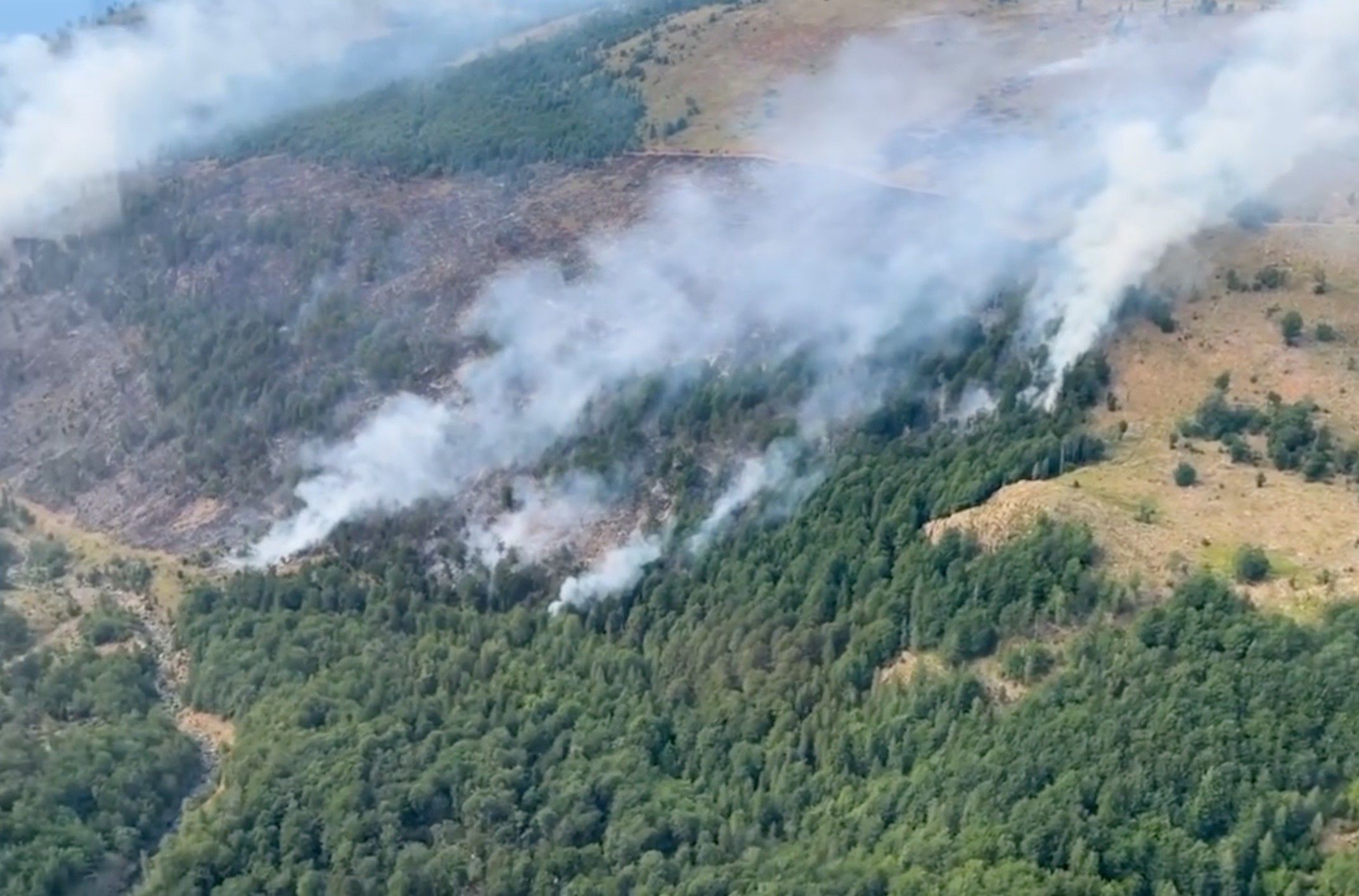 The European Information System announces about the fires in the ...