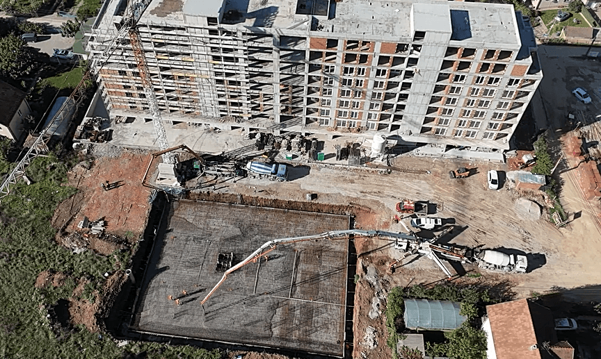 The foundation stone of Linda 22, an ambitious project by Al Trade ...