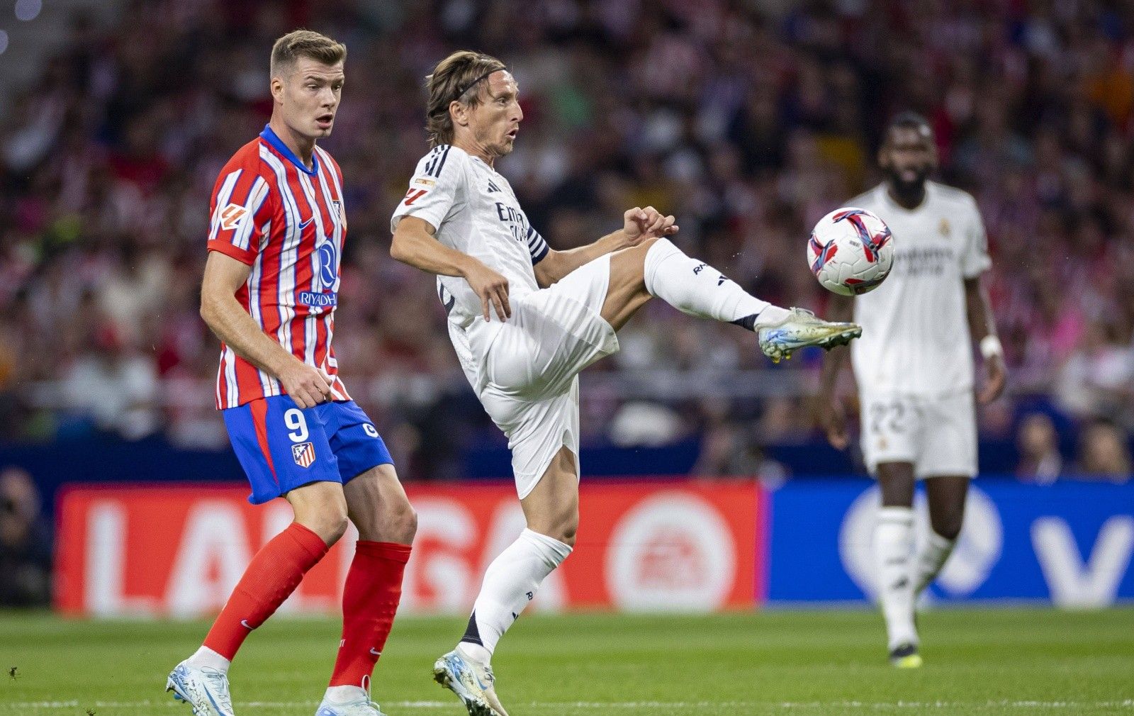 The extraordinary Modric, no wrong pass in the derby against Atletico ...