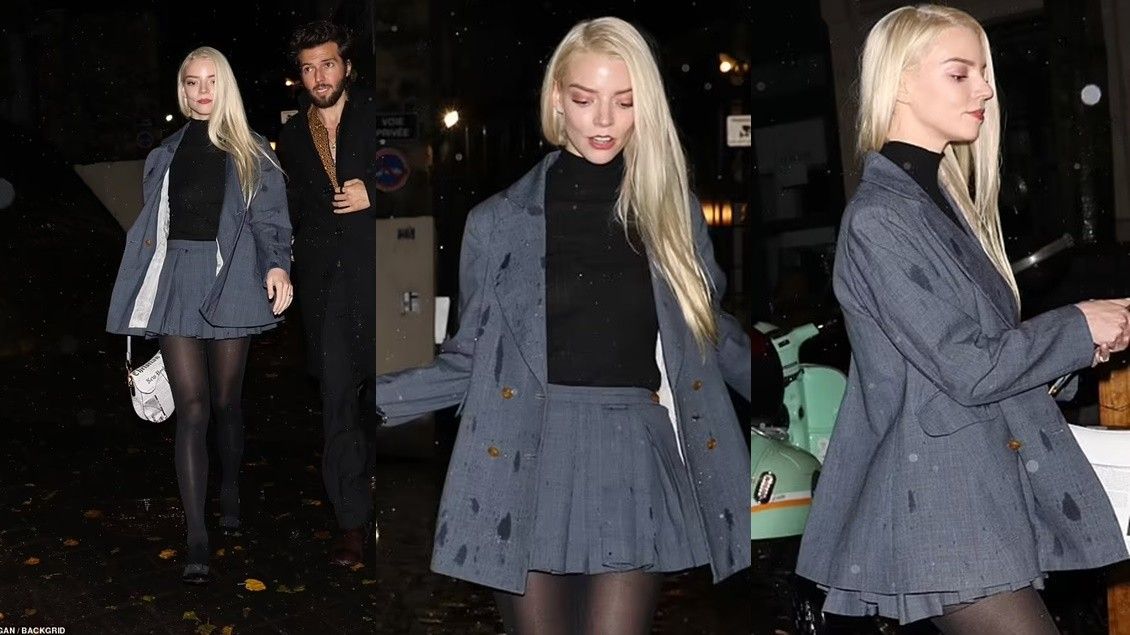 Anya Taylor-Joy flaunts Parisian chic in her latest look - Telegraph ...