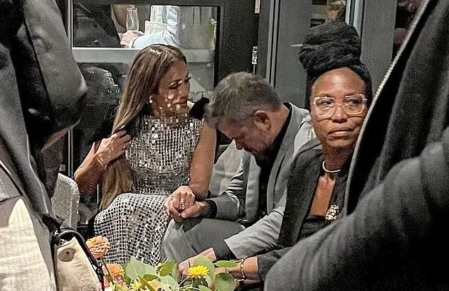 Jennifer Lopez is seen holding Matt Damon's hand, amid Ben Affleck's ...