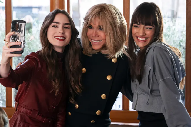 Surprise in "Emily in Paris", the First Lady of France appears in the ...