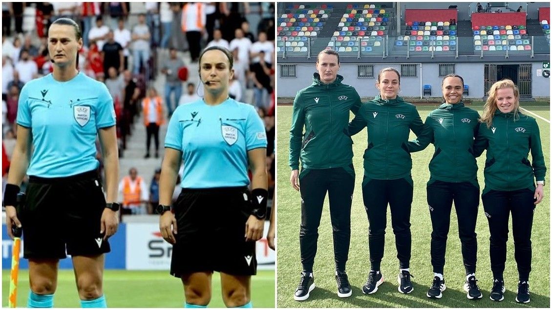 Rita Vehap and Fitore Govori are entrusted with judging the women's Champions League match ...