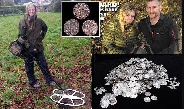 Shtatë gjuetarë thesaresh në Britani bëhen milionerë, thesari i tyre me ...