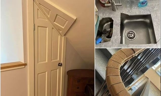 Next time call the professionals, images show how people have failed ...