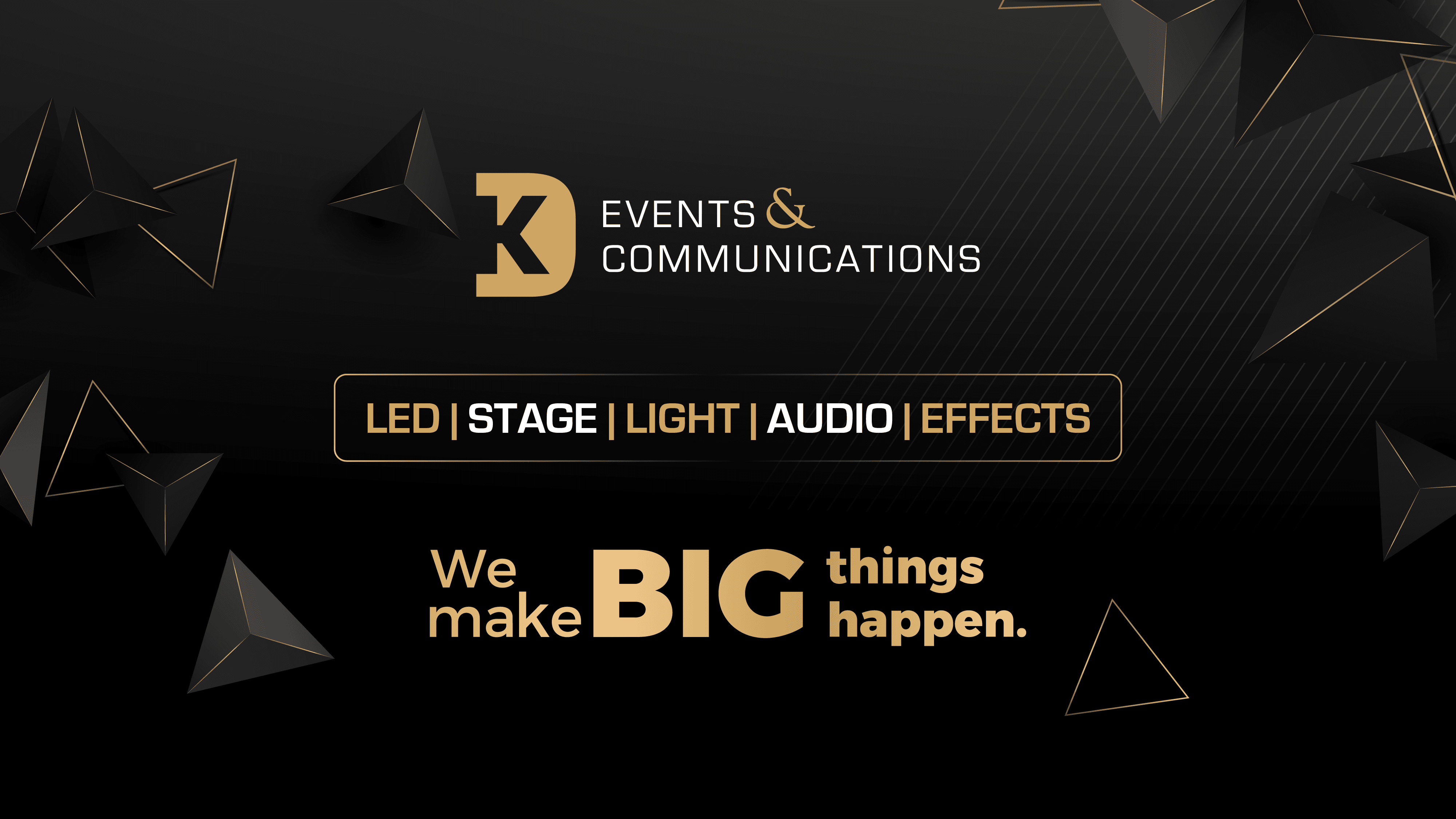 The newest innovation in the events industry: KD Events ...