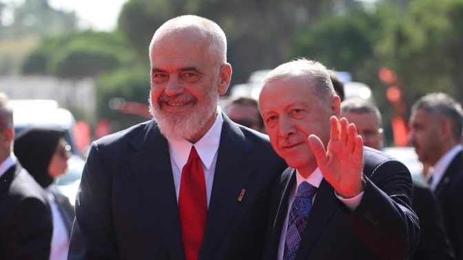 Erdogan meets Prime Minister Edi Rama - Telegraph - Telegraph