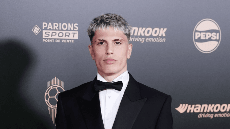 Alejandro Garnacho is criticized for what he did at the Ballon d'Or ...