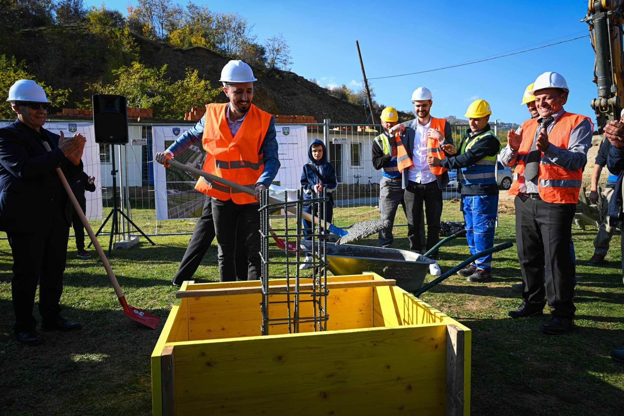 The foundation stone of the new stadium of KF "Kika" in Hogosht is laid ...