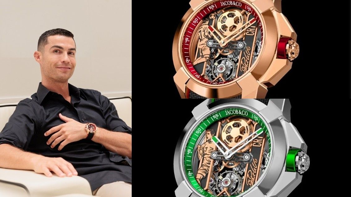 Ronaldo launched a collection of watches worth 1.2 million euros ...