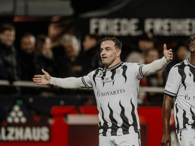 Xherdan Shaqiri scores a goal from 18 meters and a hat-trick of assists ...
