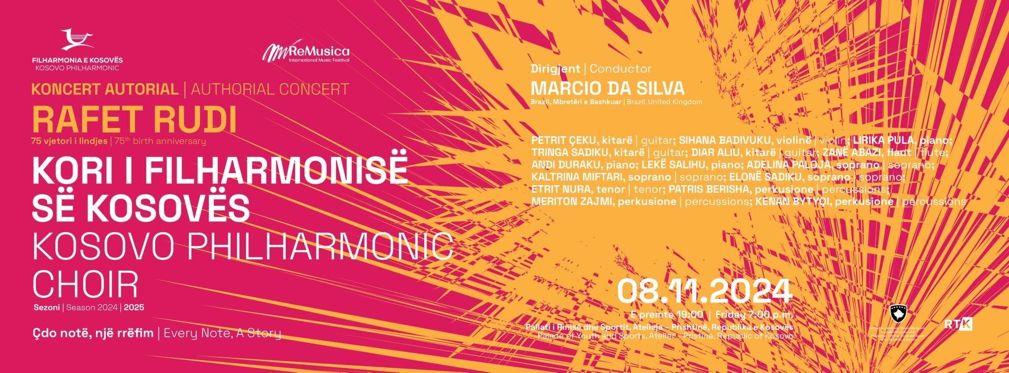 The Choir of the Kosovo Philharmonic will be presented tonight at the ...