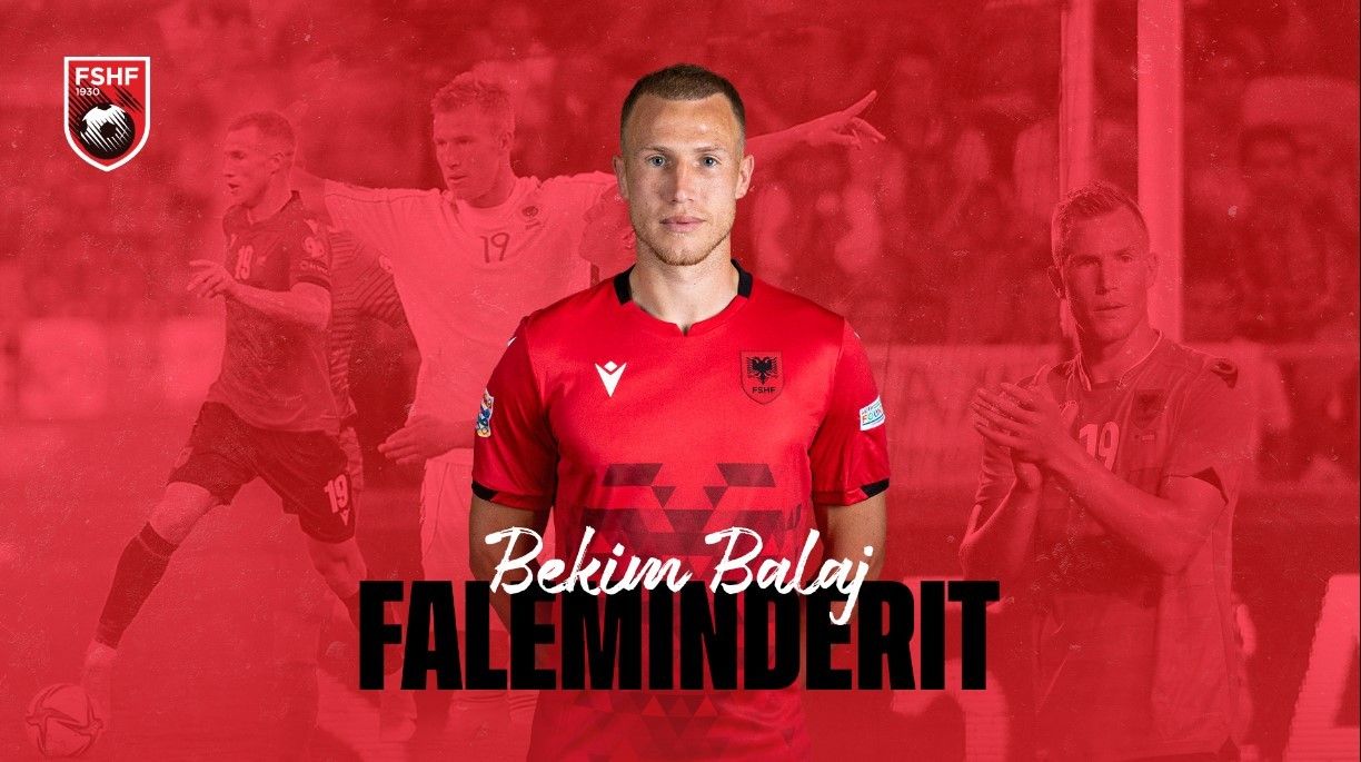 Bekim Balaj retires from the National Team of Albania - Telegrafi ...