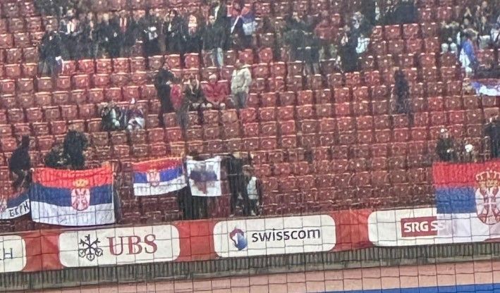 The Swiss authorities discourage the Serbian hooligans - they take the ...