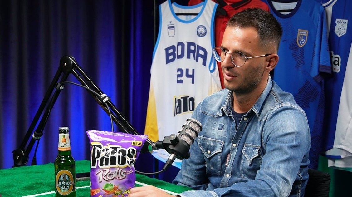 The famous ex-footballer, Liridon Leci, guest in "Arena e Yjeve" in ...