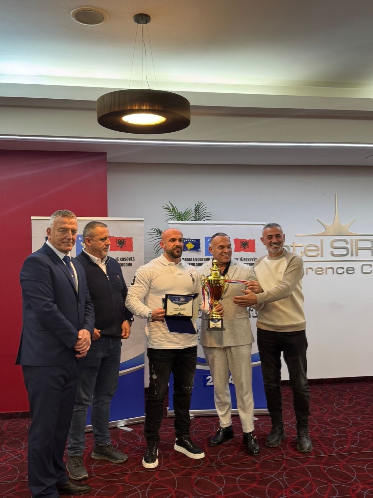 Granit Kuleta is declared "Sportsman of the Year" by FBK - Telegrafi ...