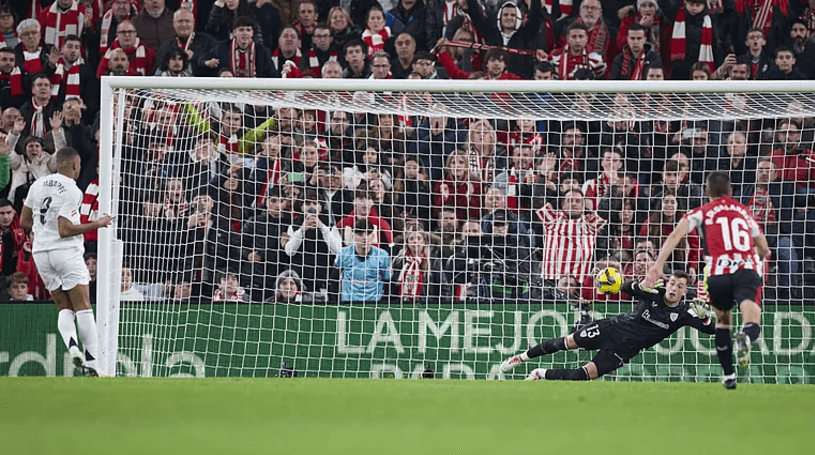 Athletic Bilbao stops the attack of Real Madrid, Kylian Mbappe again ...