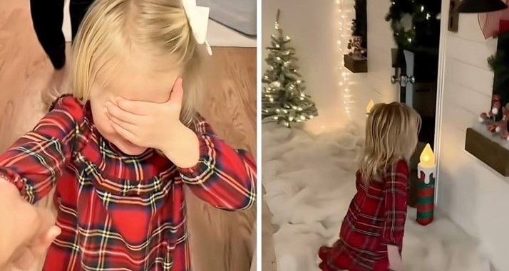 Babai e ktheu shtëpinë e lojërave në një kasolle dhe e gëzoi vajzën e ...