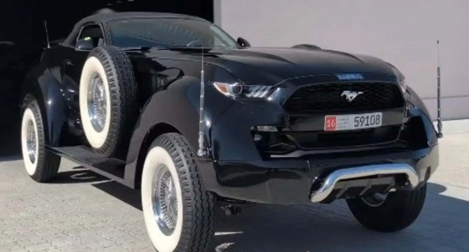 The automotive industry is full of weird cars, but this Mustang is the ...