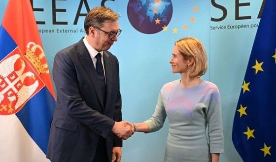 "It was a difficult conversation", Vucic: Kaja Kallas asked for a ...