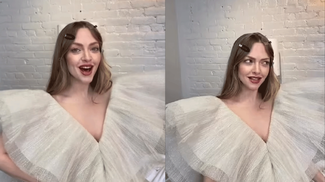 Amanda Seyfried reacts to the 'Wicked' audition tape that went viral ...