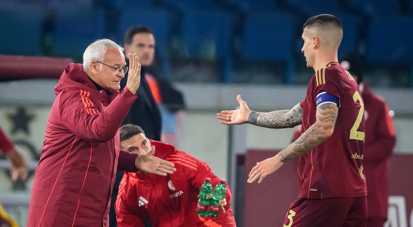 Roma gets the first victory under Ranieri's orders - defeats Lecce at home - Telegrafi - Telegrafi