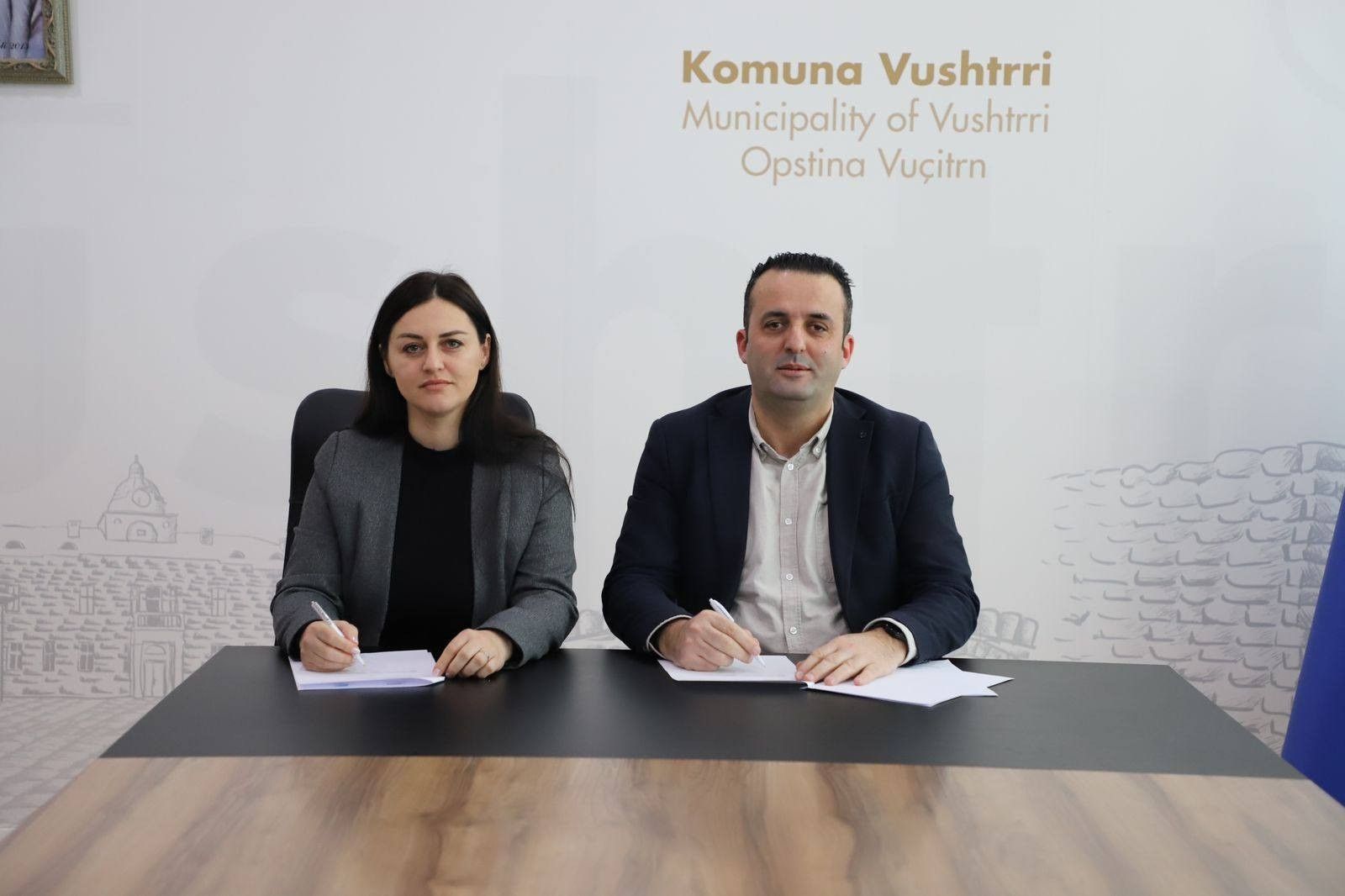 The Directorate of Education in Vushtrri signed a cooperation agreement ...