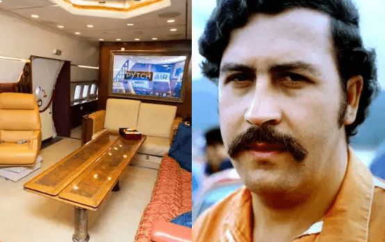 View inside the plane once owned by Pablo Escobar - Telegraph - Telegraph