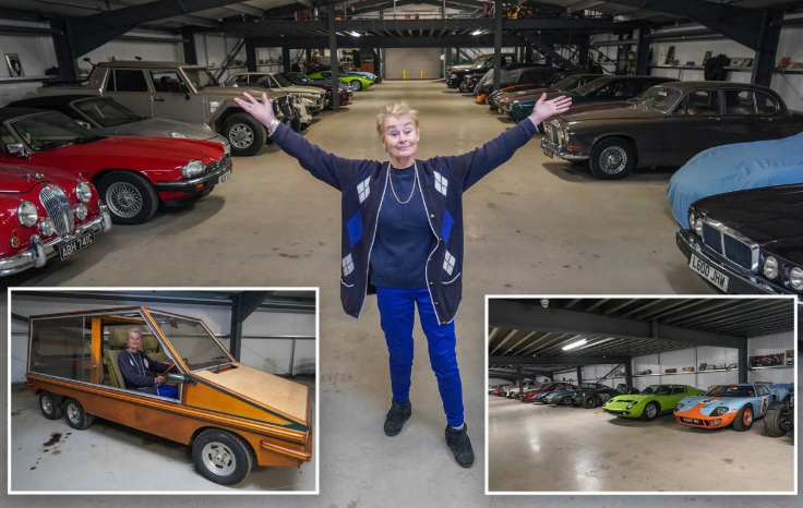 Meet the 70-year-old car collector - she drives all the models ...
