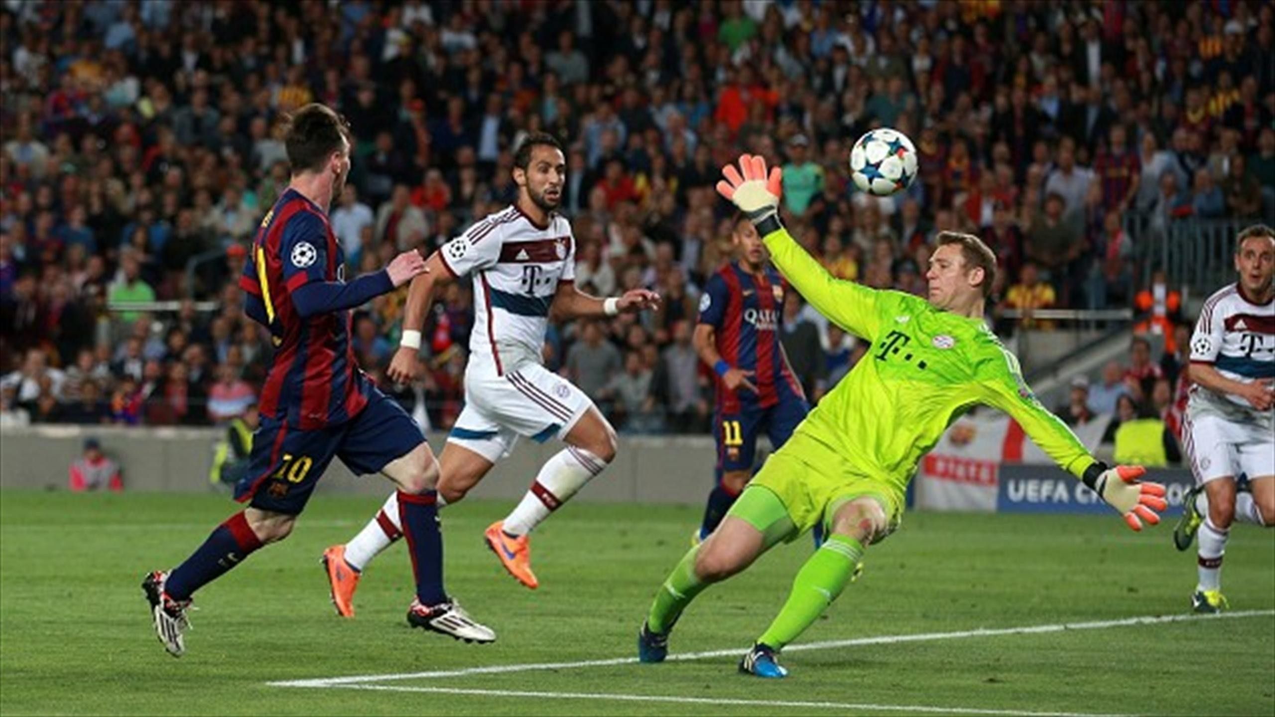 Messi reveals the names of the three best goalkeepers during his career ...