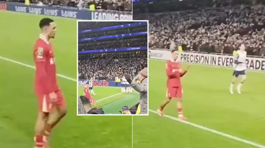 Tifozët e Liverpoolit reagojnë ndaj sjelljes së Alexander-Arnold në ...