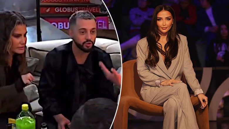 Gjesti's reaction when asked what he would do if Xheneta were to become a resident of Big ...