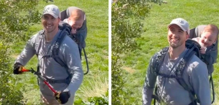 Mother captures sweet moment between husband and son - Telegraph ...