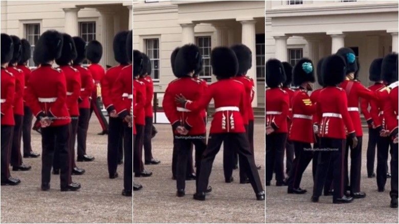 A member of the Kingsguard in London almost 'fainted' on duty - before ...
