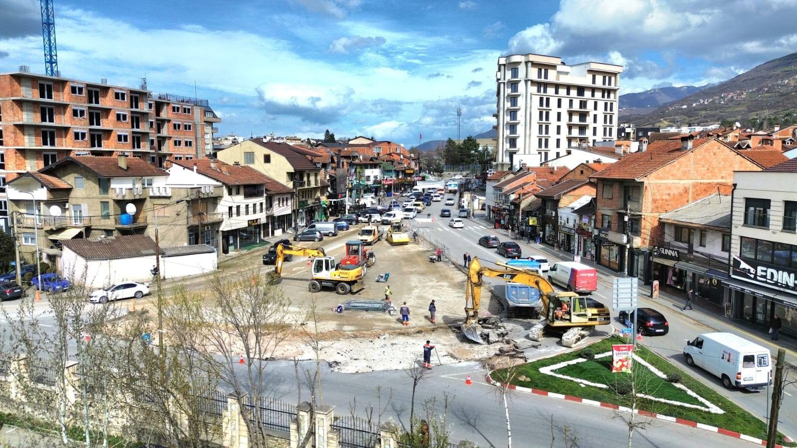 Nisin punimet për ndërtimin e rreth rrotullimit të ri në lagjen ...