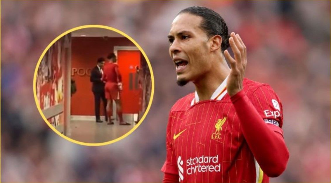 Van Dijk to PSG? Images at Anfield with Al Khelaifi and Luis Campos spark rumours - Telegraph ...