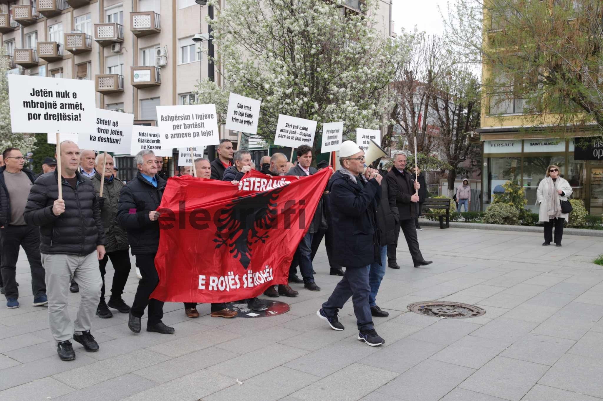 "Disarm the streets, arm the schools with knowledge!", citizens ...