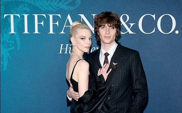 Anya Taylor-Joy and her husband Malcolm McRae shine at the Tiffany & Co ...