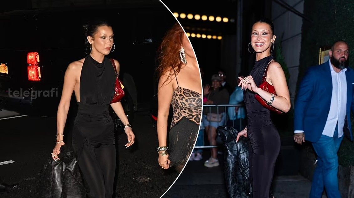 Bella Hadid shines at Gigi Hadid's birthday party in New York ...