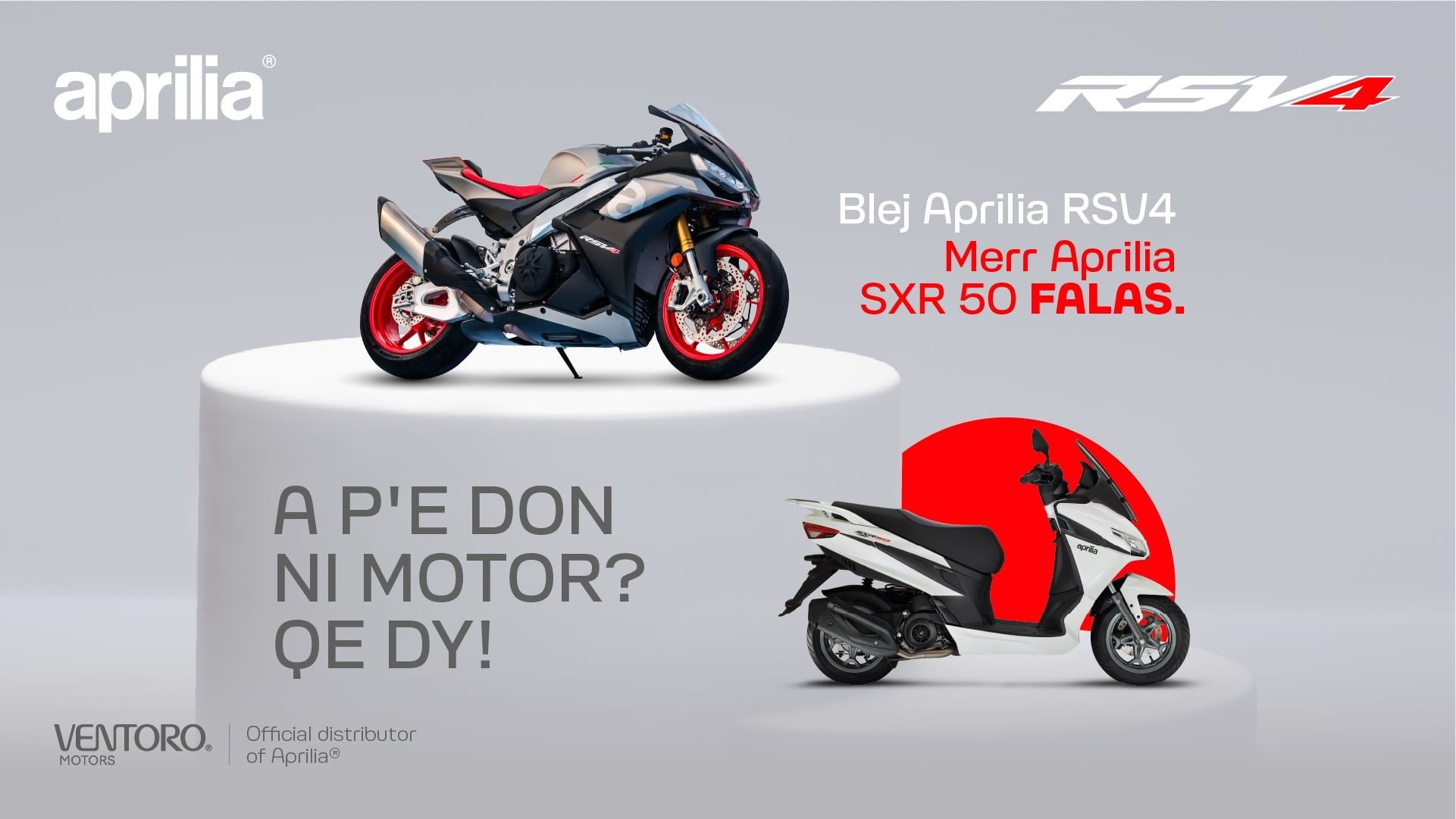 Ventoro Motors gives away Vespa for FREE! - Telegrafi - Telegrafi