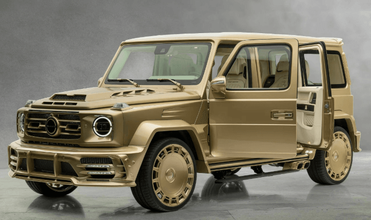 There's now a gold G-Class model - Telegraph - Telegraph