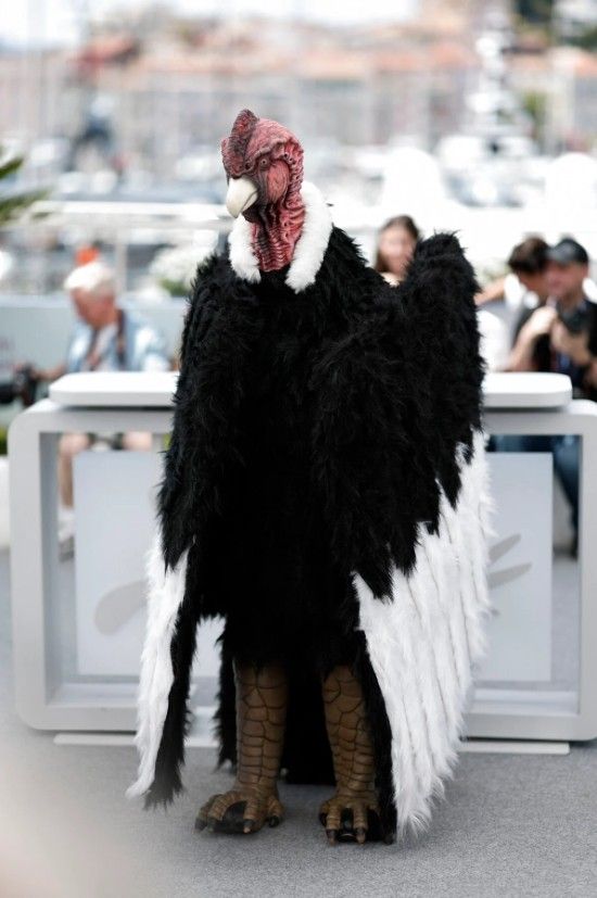 The unusual guest at the Cannes Film Festival: The Condor mascot ...