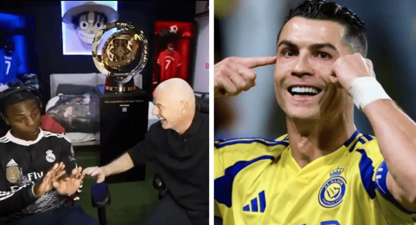 World football boss causes sensation in interview with IShowSpeed ...